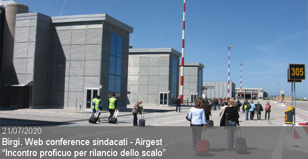 21/07/2020 - Birgi. Web conference sindacati - Airgest “Incontro ...